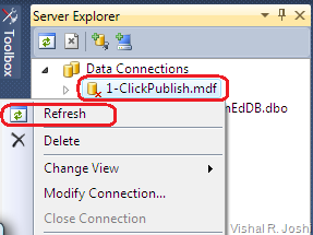 Vishal Joshi's Tangent: Creating a simple ASP.NET 4 Web App using ...